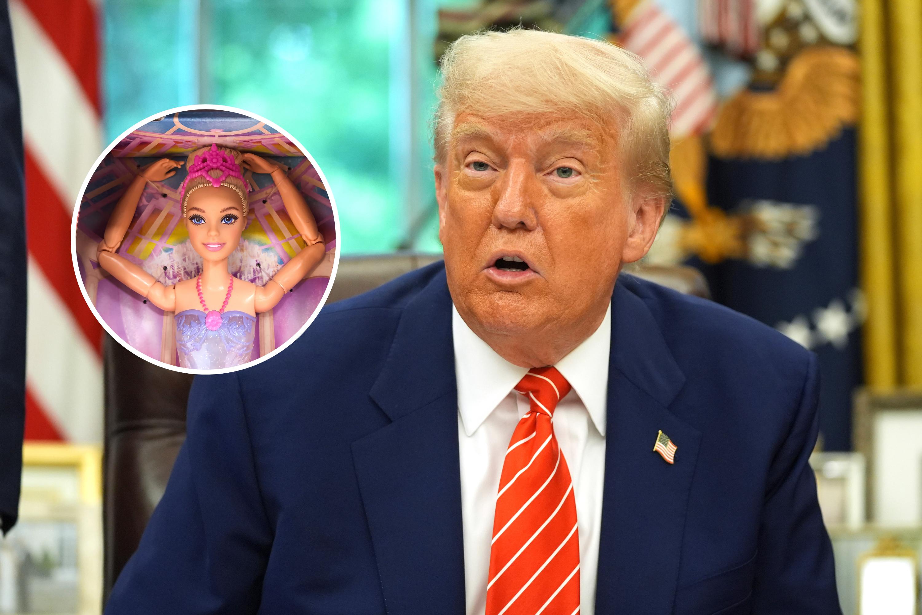 Donald Trump Threatens To Stop Barbie Dolls Being Sold in US