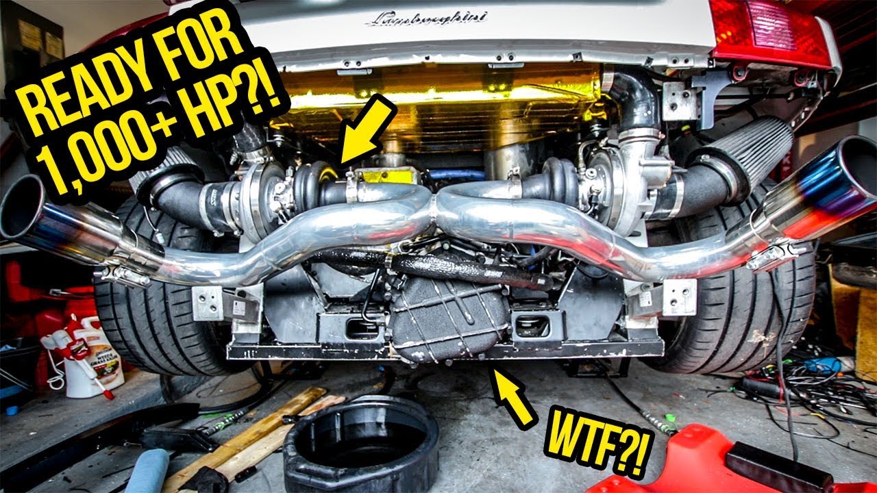 This Cheap Lambo Build Is About to Get Scary Fast