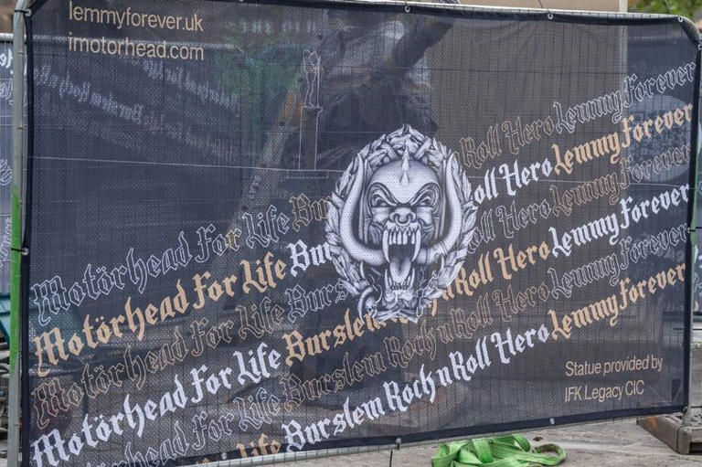 What time is Lemmy statue being unveiled? Burslem tribute to Motörhead ...