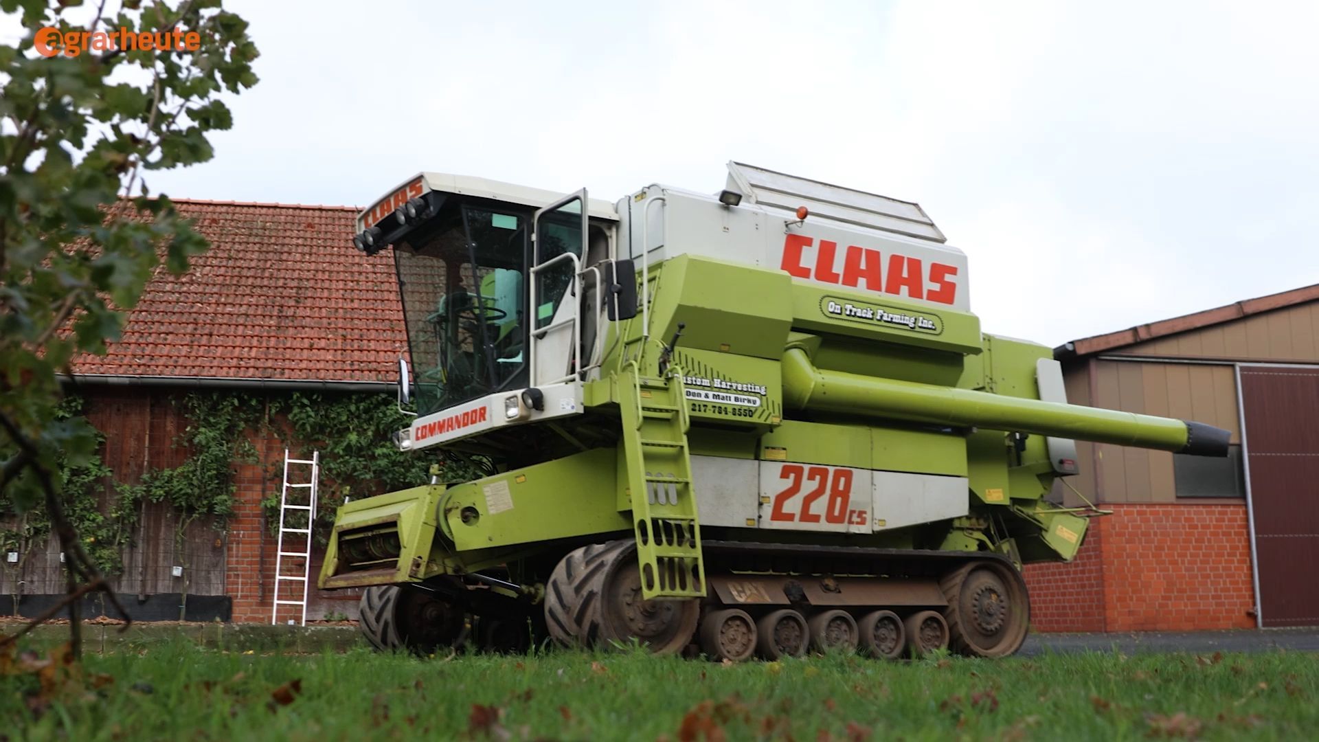 Mähdrescher-Legende aus den USA: Claas Commandor 228 CS