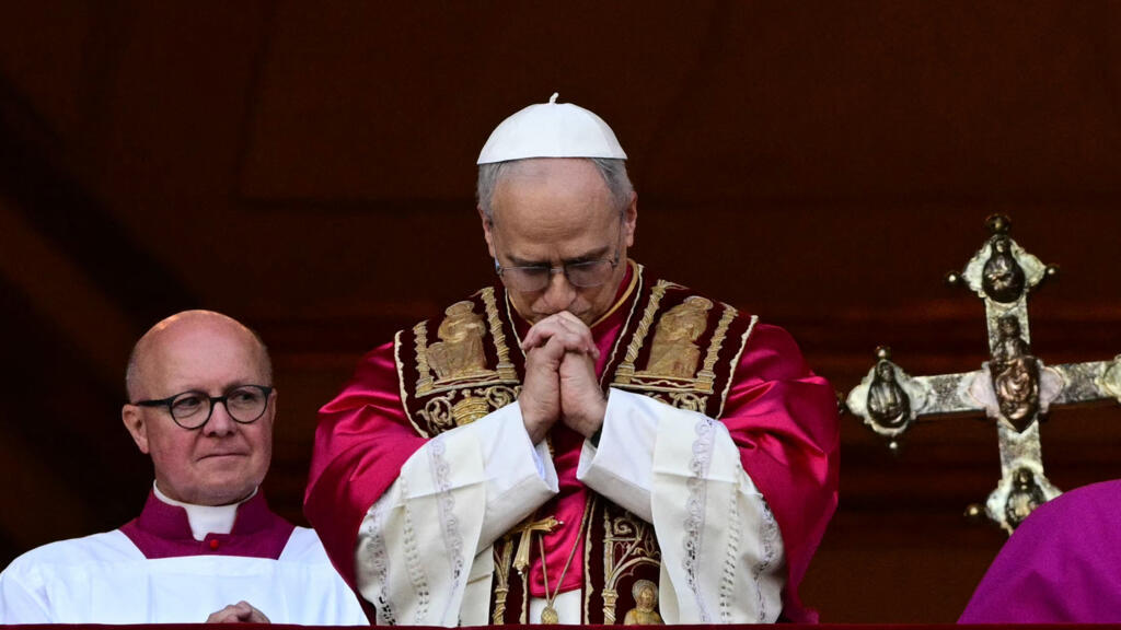 Pope Leo XIV exudes 'calm' in first public address as pontiff