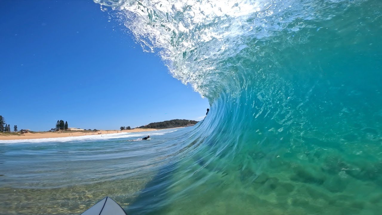 RAW POV Surfing Sandbar Barrels: Shallow & Hollow Waves
