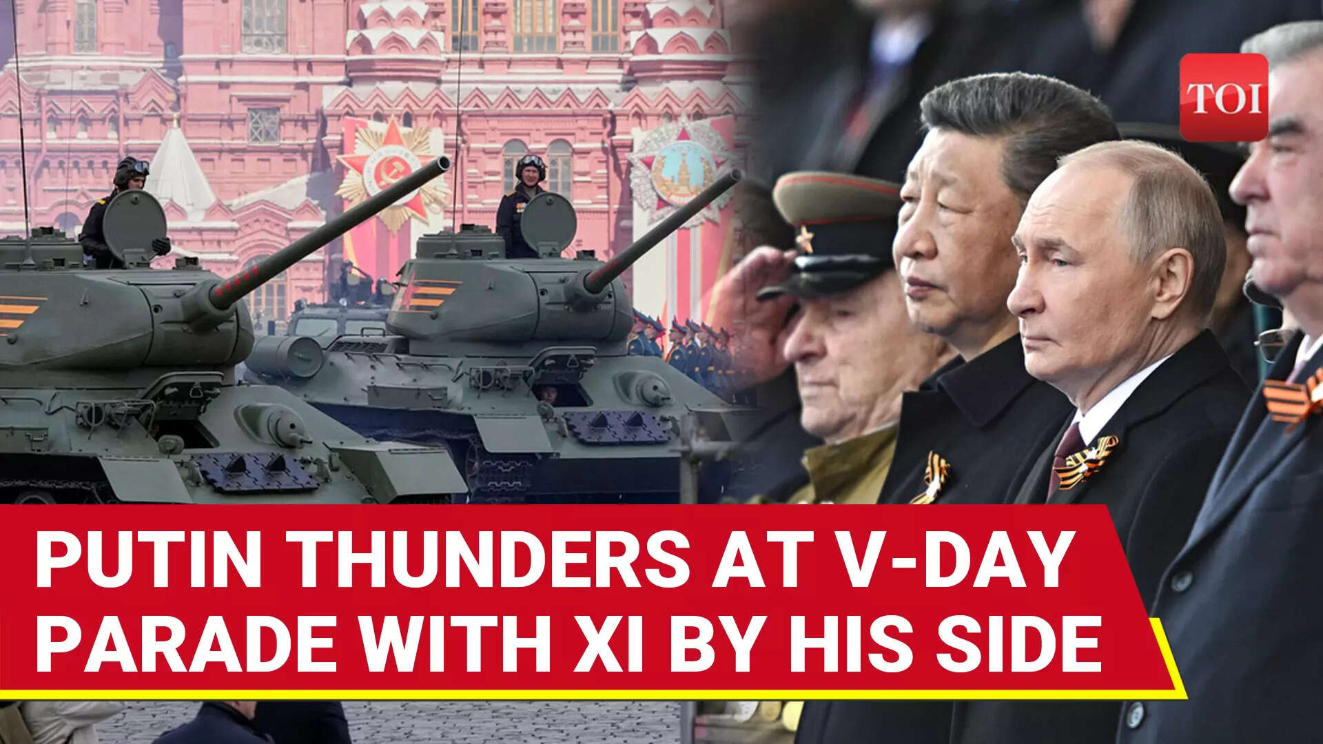 Putin Roars At Enemies In Powerful Victory Day Parade Speech As China's ...