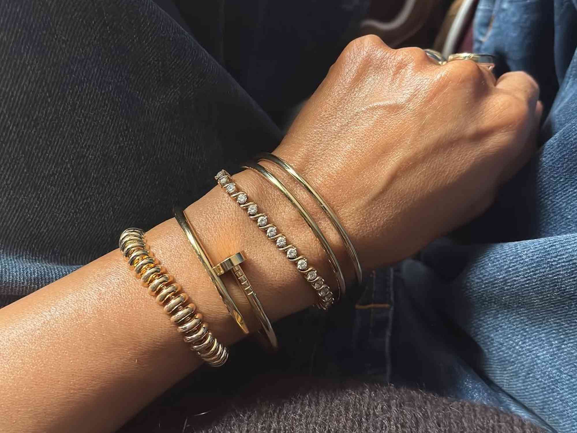 Bangle Stacking Is the Easiest Way to Upgrade Your Summer Looks—Here's ...