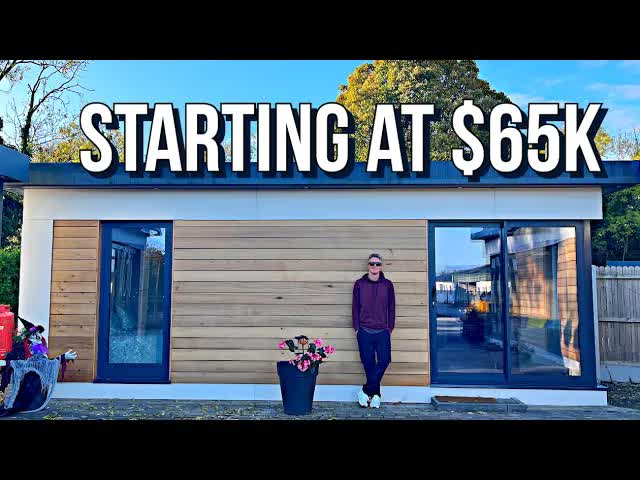 Modular Home Tour: Steel Frame Pod Factory & Built-in Lighting