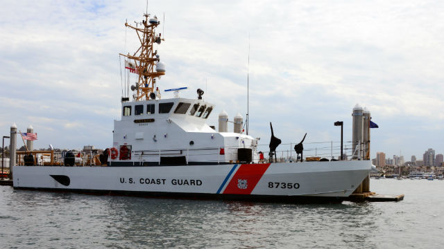 US Coast Guard crew rescues child from sinking boat off San Diego