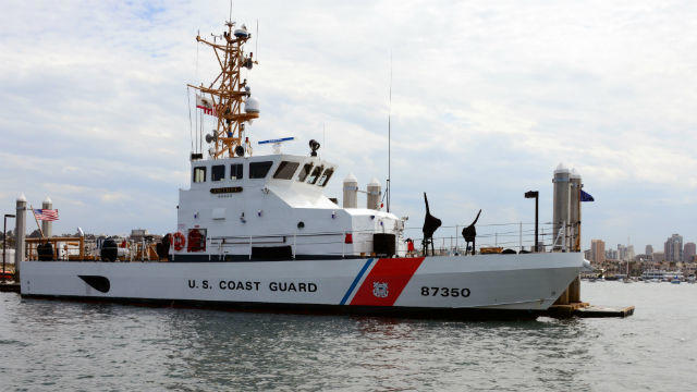 US Coast Guard crew rescues child from sinking boat off San Diego