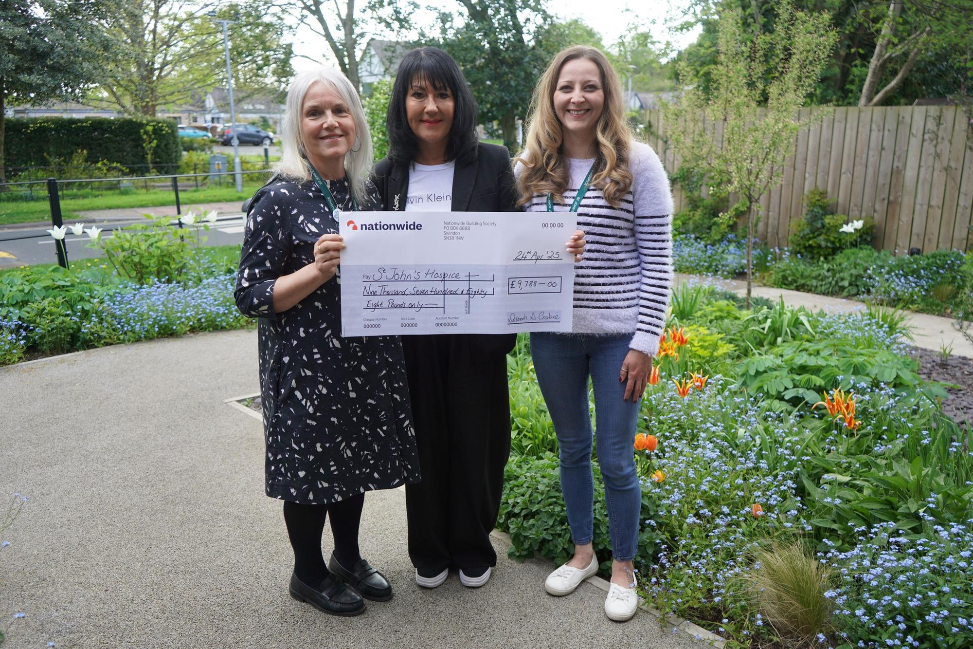 Nationwide Building Society grants almost £10k to Lancaster hospice