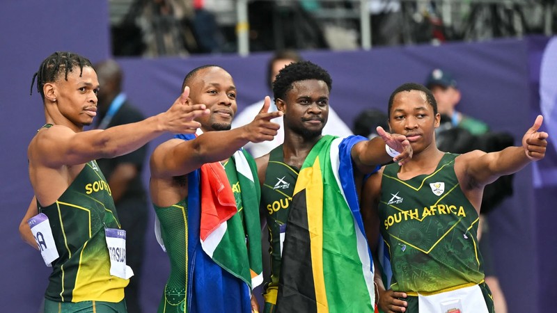Akani Simbine leading next SA generation at World Relays