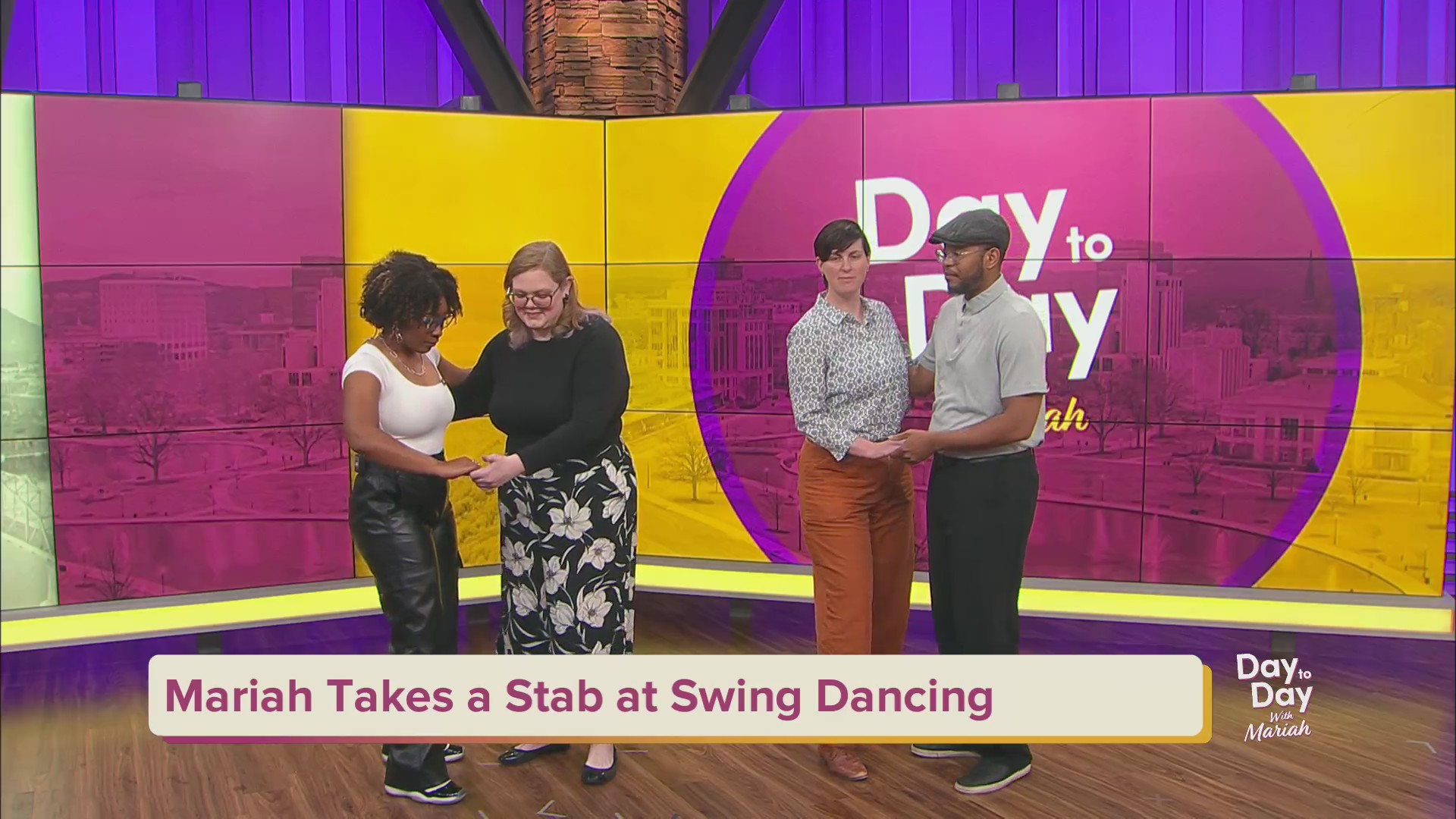 Mariah Takes a Stab at Swing Dancing (Part 1) | Day to Day with Mariah