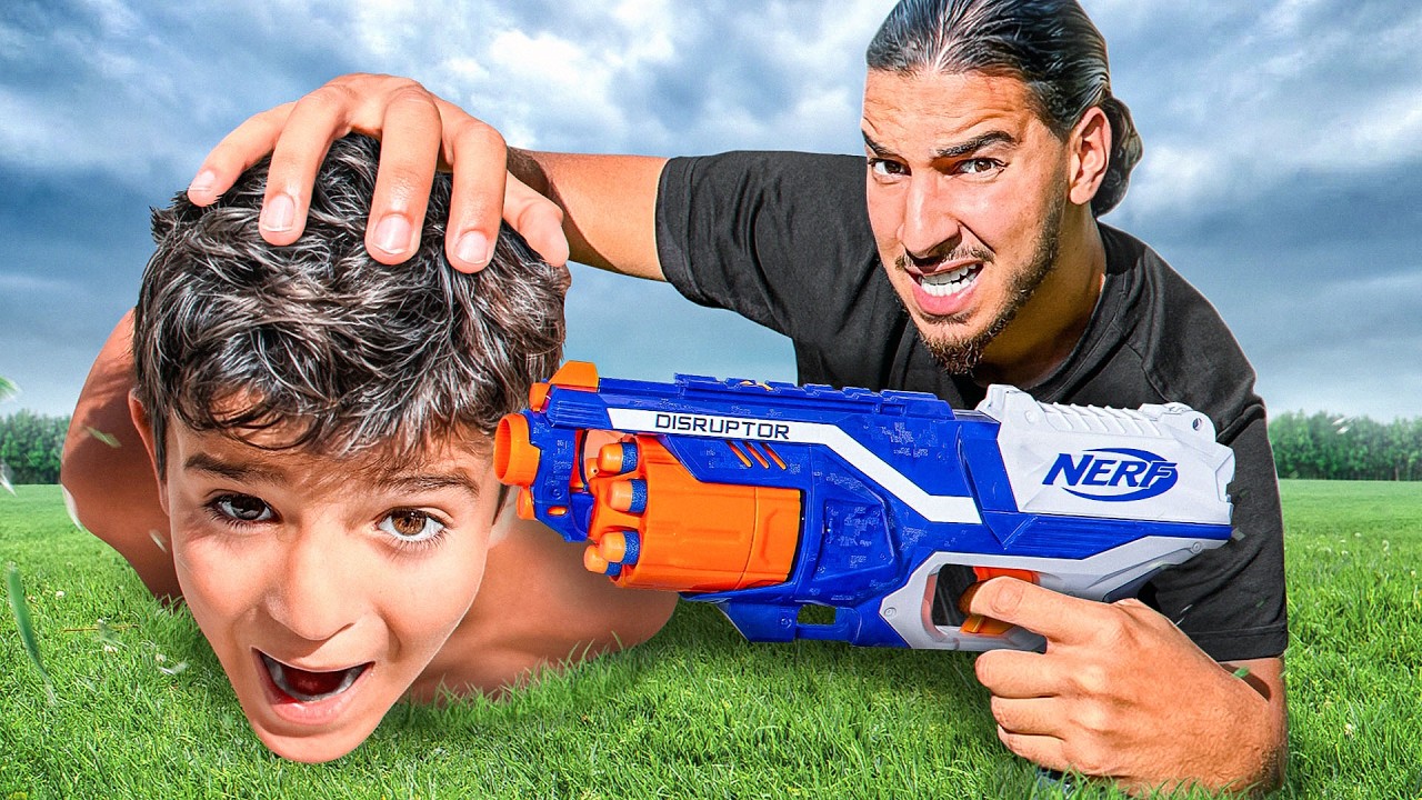 J'affronte Demonexion Dans Une Bataille de Nerf