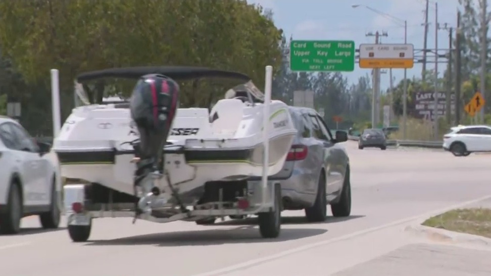 All lanes of Card Sound Road reopen as brush fire battle continues