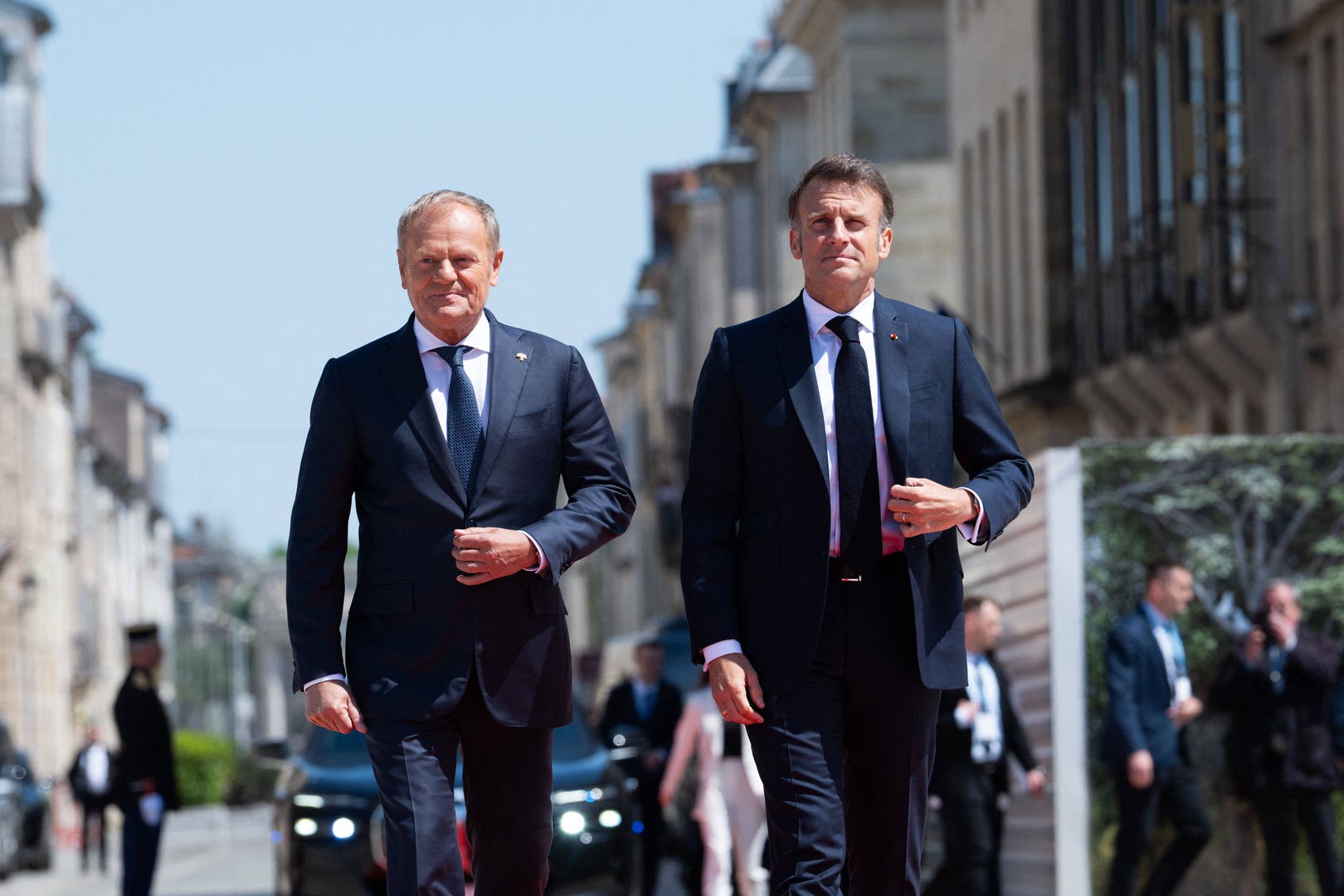 Frankreich und Polen schliessen einen Pakt gegen Putin