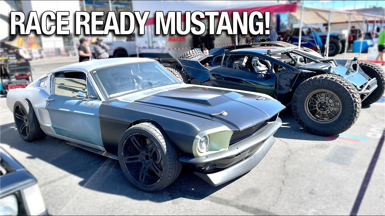 Mid-engine ’67 Mustang – interior done & fenders cut!
