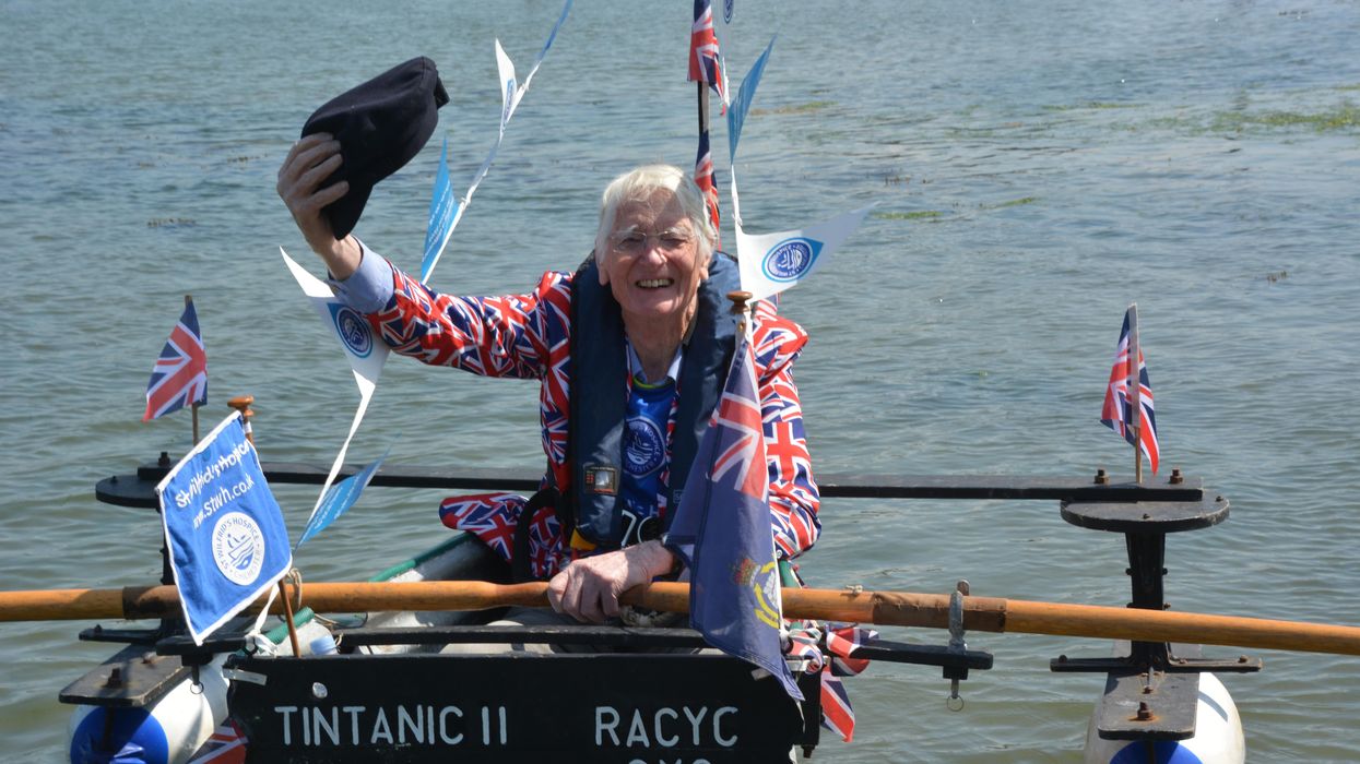 ‘Major Mick’ launches one more year of fundraising in homemade Tintanic ...