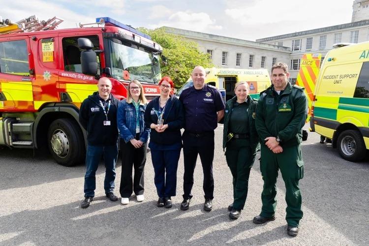 Notts Fire and Rescue Service recognised with national award for its ...