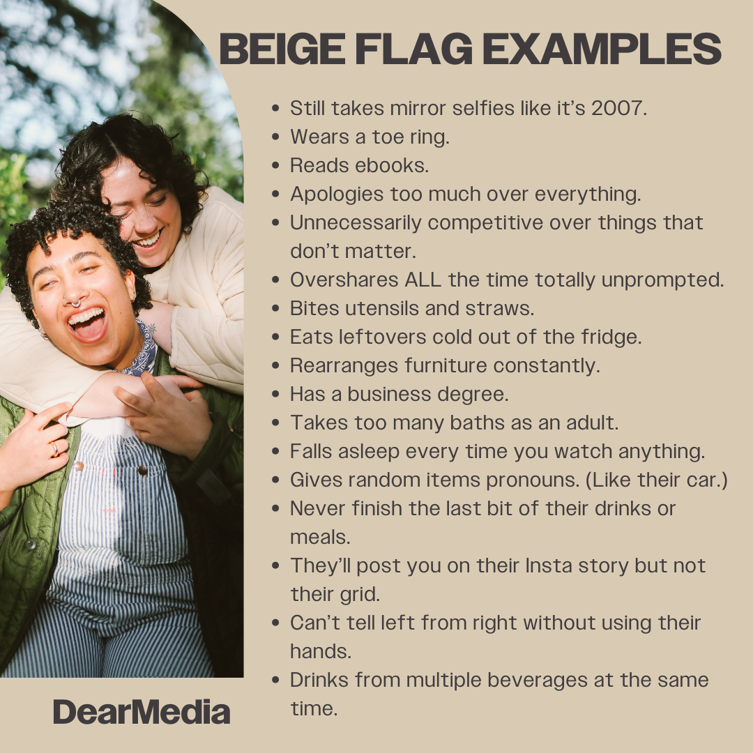 What Is A Beige Flag In A Relationship? - Dear Media