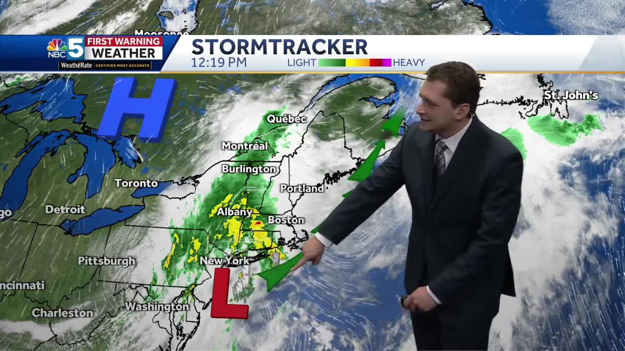 Soaking rain Friday tapering to showers on Saturday (5-09-25)