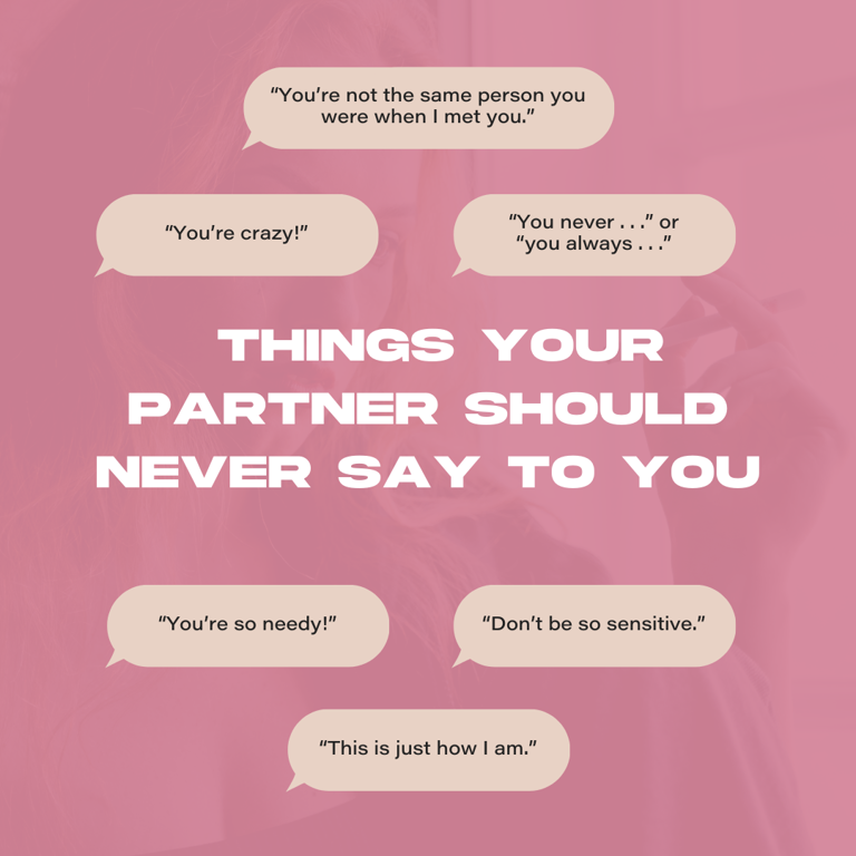 13 Things Your Partner Should Never Say To You - Dear Media