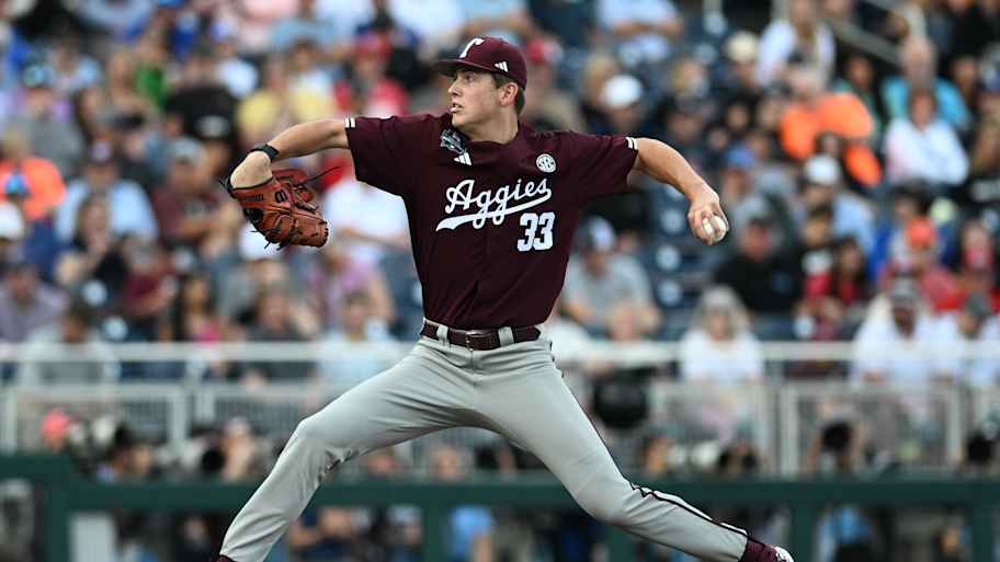 Michael Earley Praises 'Natural Progression' Of Texas A&M Aggies Pitcher