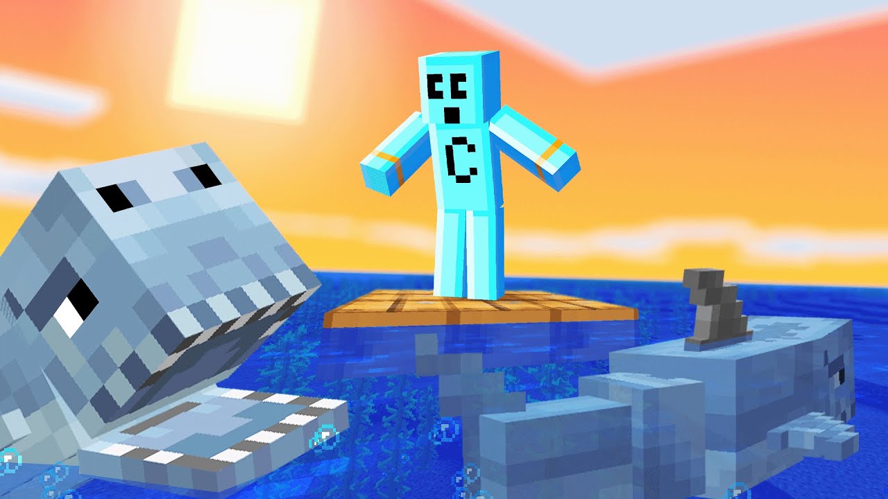 Minecraft but Only One Raft