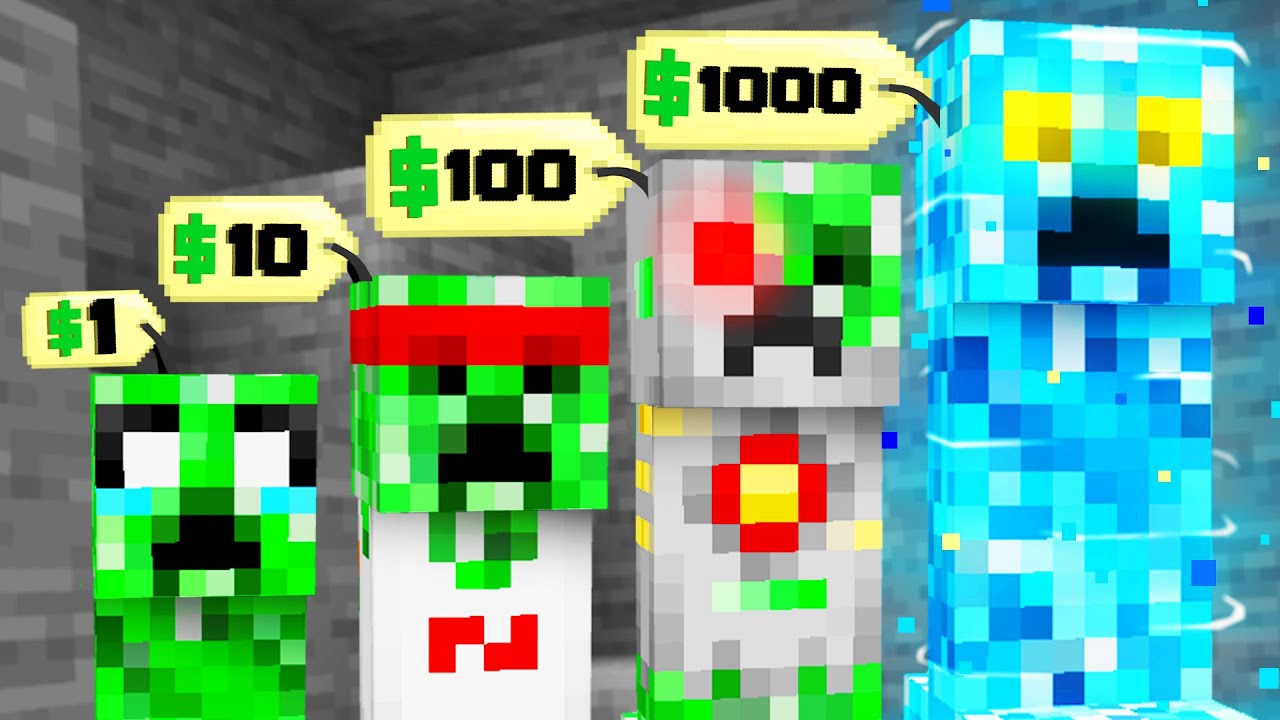 Minecraft but I Can Buy Creepers