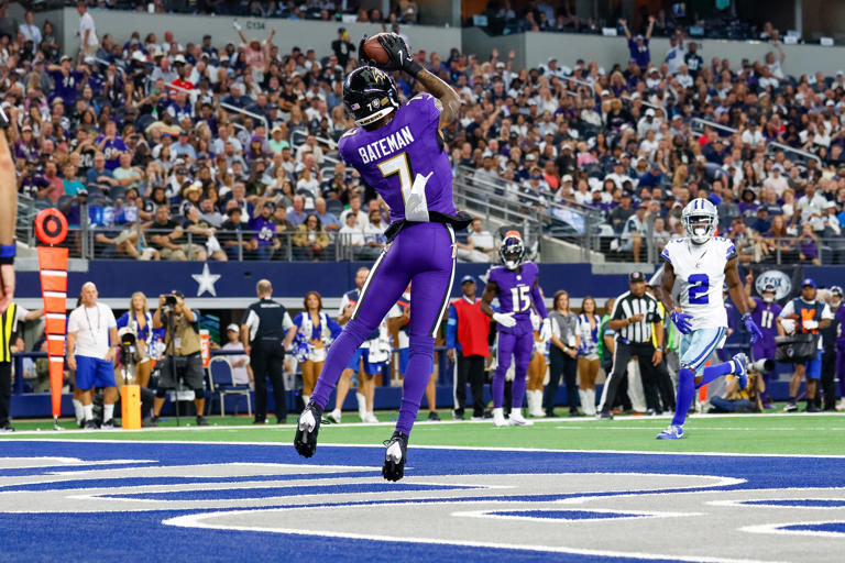 Report: Cowboys inquired about a trade for Rashod Bateman before ...