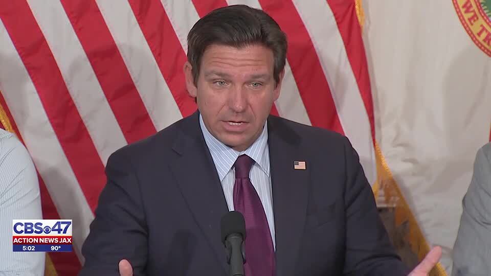 Governor Ron DeSantis tells Jacksonville homeowners how he plans to ...