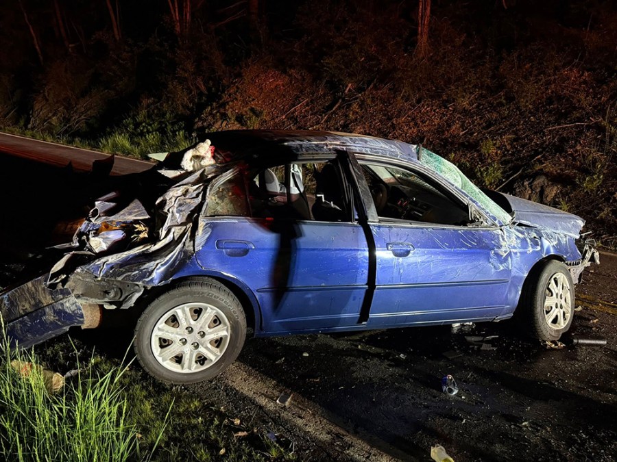 Hillsville Fire Department responds to rollover crash in Carroll County