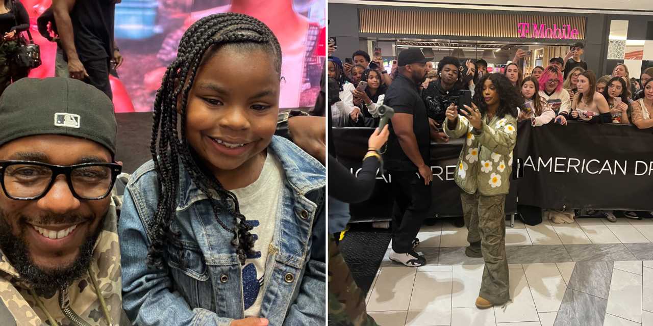 SZA, Kendrick Lamar Dazzle Fans At American Dream Mall Pop-Up