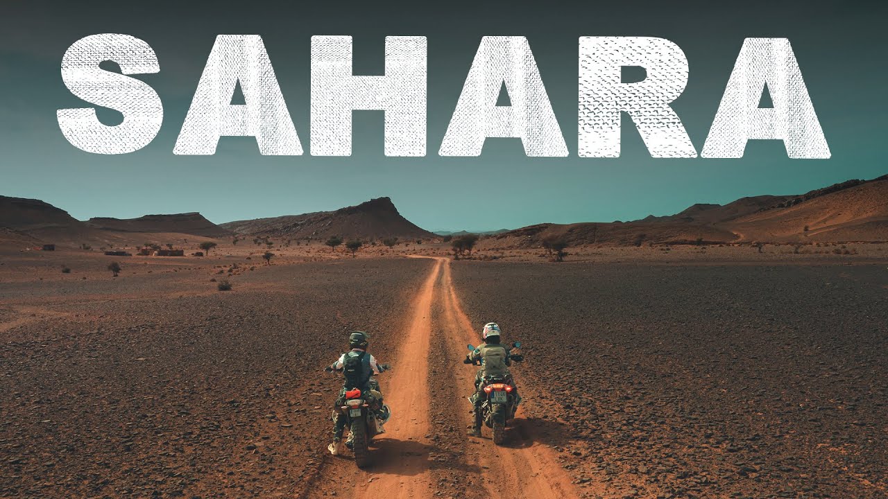 Del SAHARA al ATLAS 🏜️ Viaje de Moto Aventura por Marruecos 🇲🇦 África