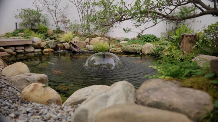 Cute Water Feature With POPOSOAP’s All-in-One Filter & Fountain Kit