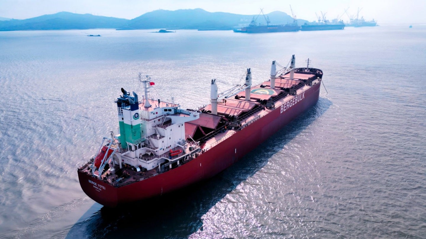 Berge Bulk launches carbon capture pilot on Ultramax vessel