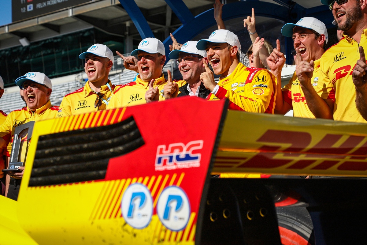 IndyCar GP Indianápolis: Palou pole, Pato O'Ward octavo