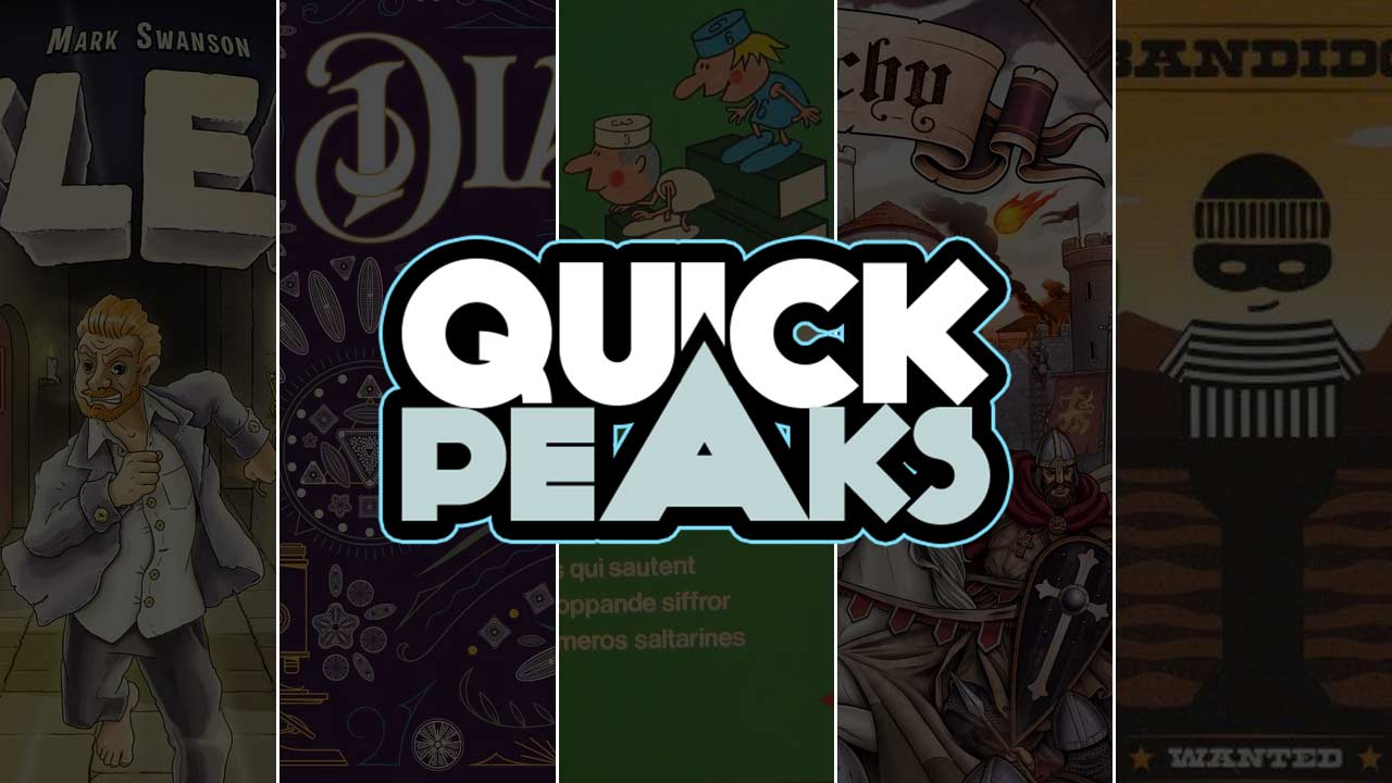 Quick Peaks - Fled, Diatoms, Numeri, The Anarchy, Bandido