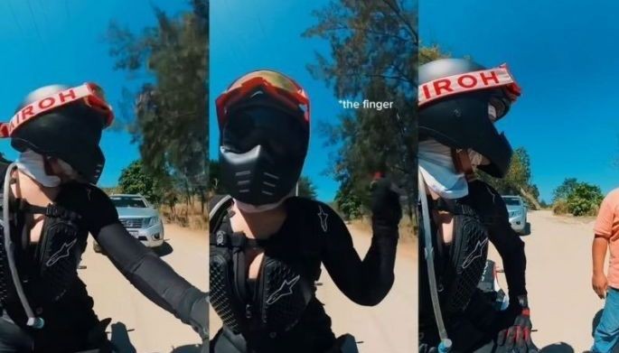 Motor vlogger in road rage surrenders license