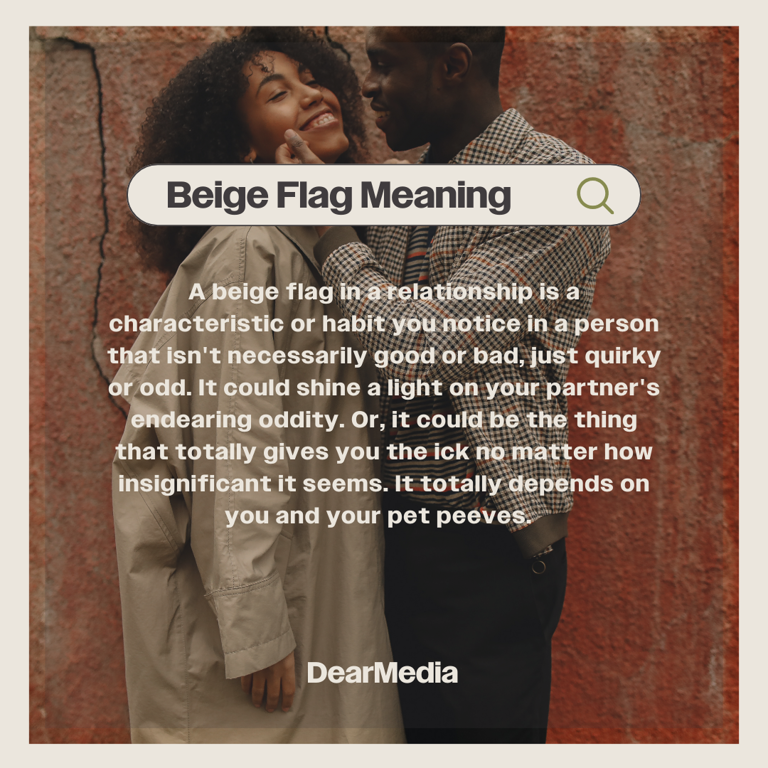 What Is A Beige Flag In A Relationship? - Dear Media