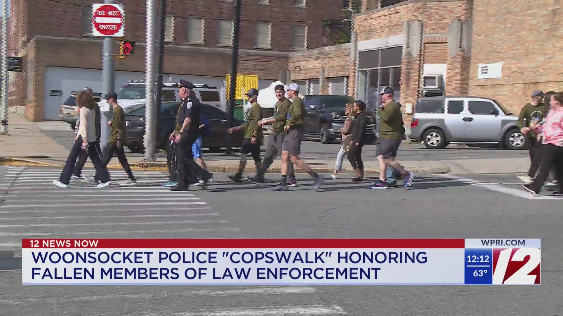 Woonsocket Police 'Copswalk' honoring fallen law enforcement