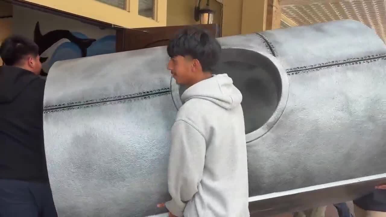 Longview middle school students lend helping hand at museum