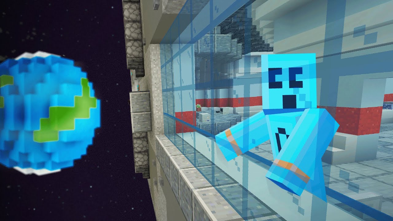 I Was Trapped on a Space Station in Minecraft