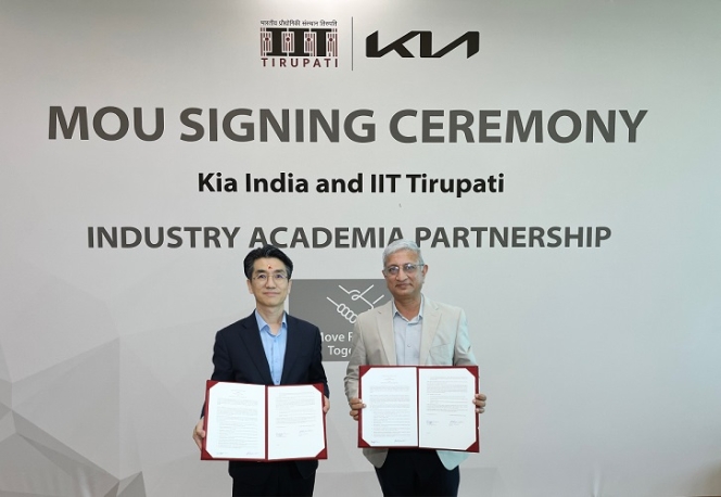 Kia India Partners IIT-Tirupati To Foster Engineering Excellence ...