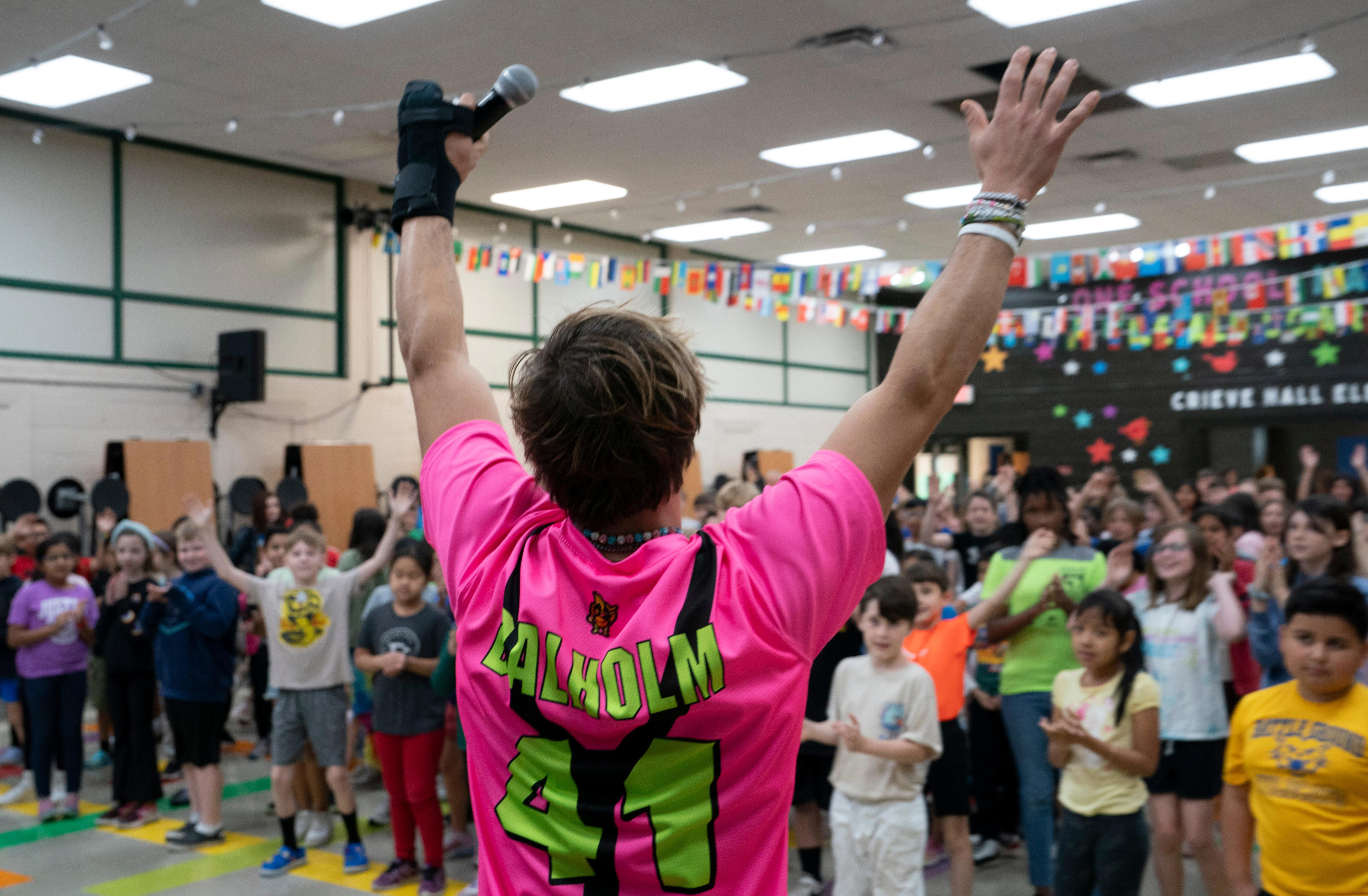 Party Animals player teaches Nashville kids science of baseball ahead ...