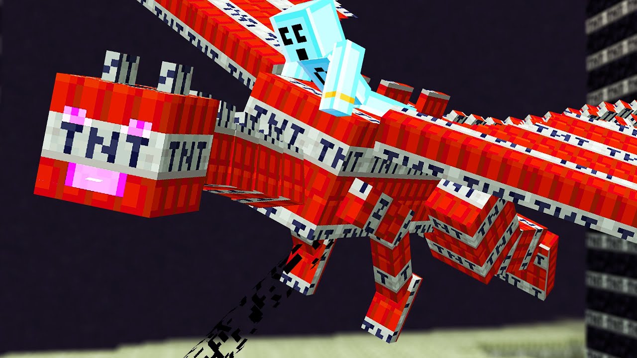 When Everything You Touch Turns Into TNT in Minecraft