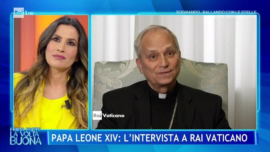 Papa Leone XIV: l'intervista a Rai Vaticano - La Volta Buona 09/05/2025