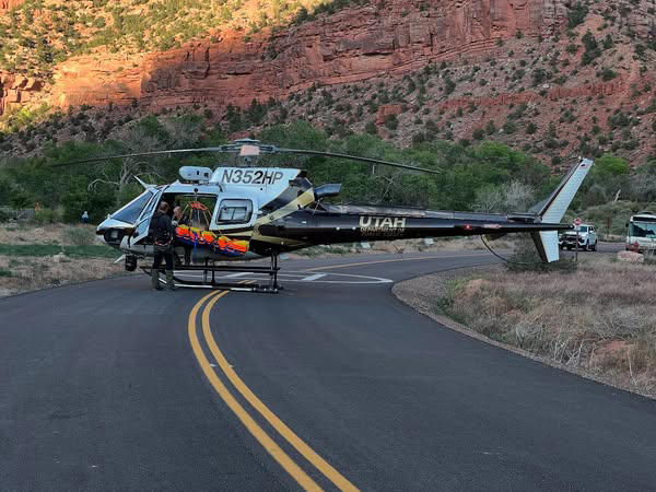 1 seriously injured after fall while rappelling at Zion National Park