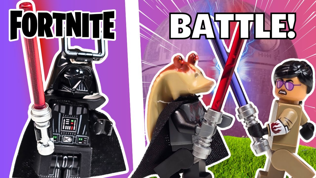 I Built Fortnite Galactic Battle in LEGO!