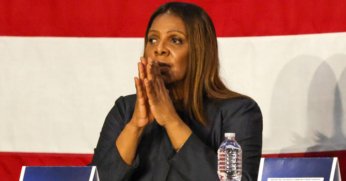 Letitia James' Bad Day Gets Worse as She's Confronted at Town Hall ...