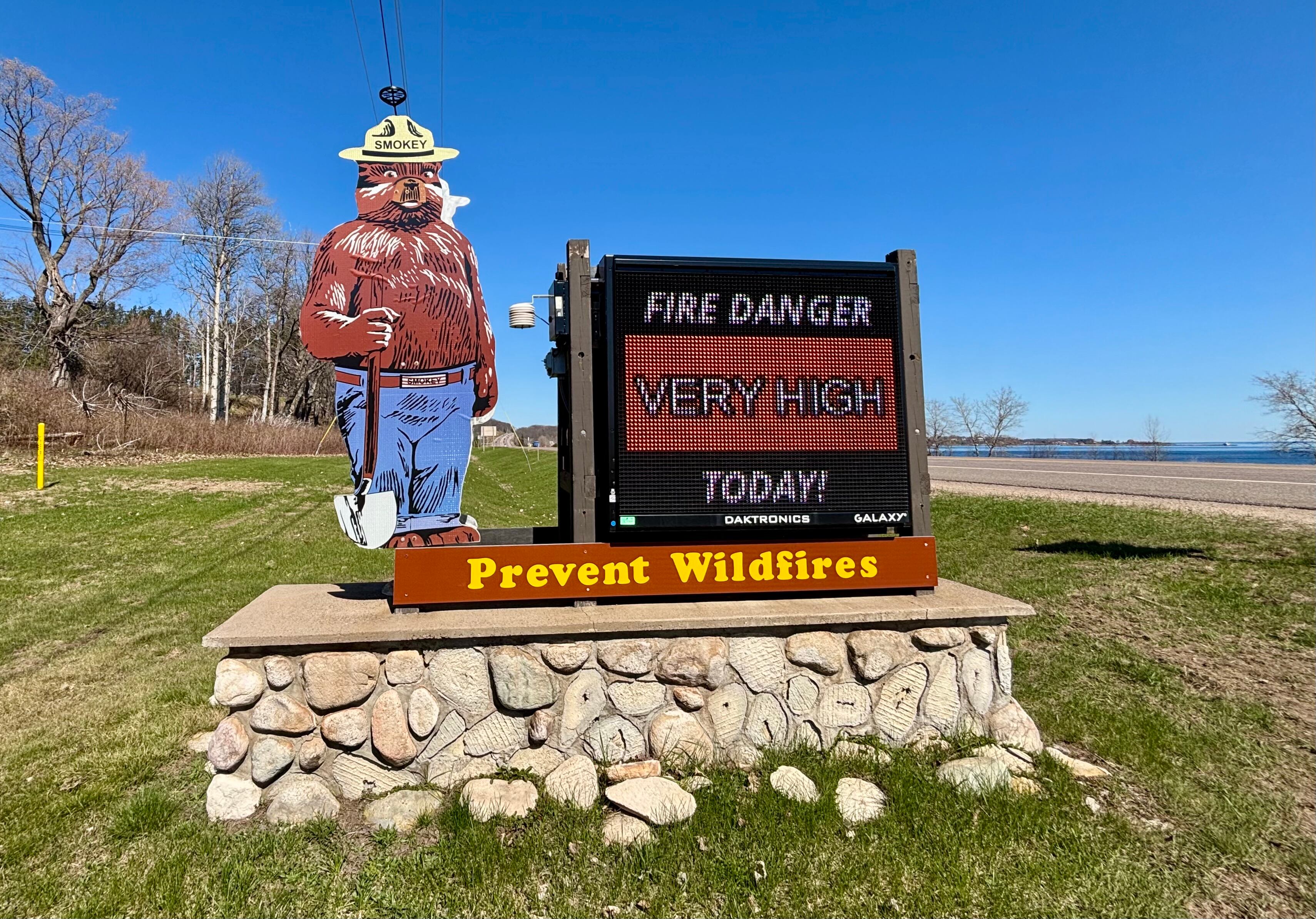 DNR urges fire safety during warmer weather