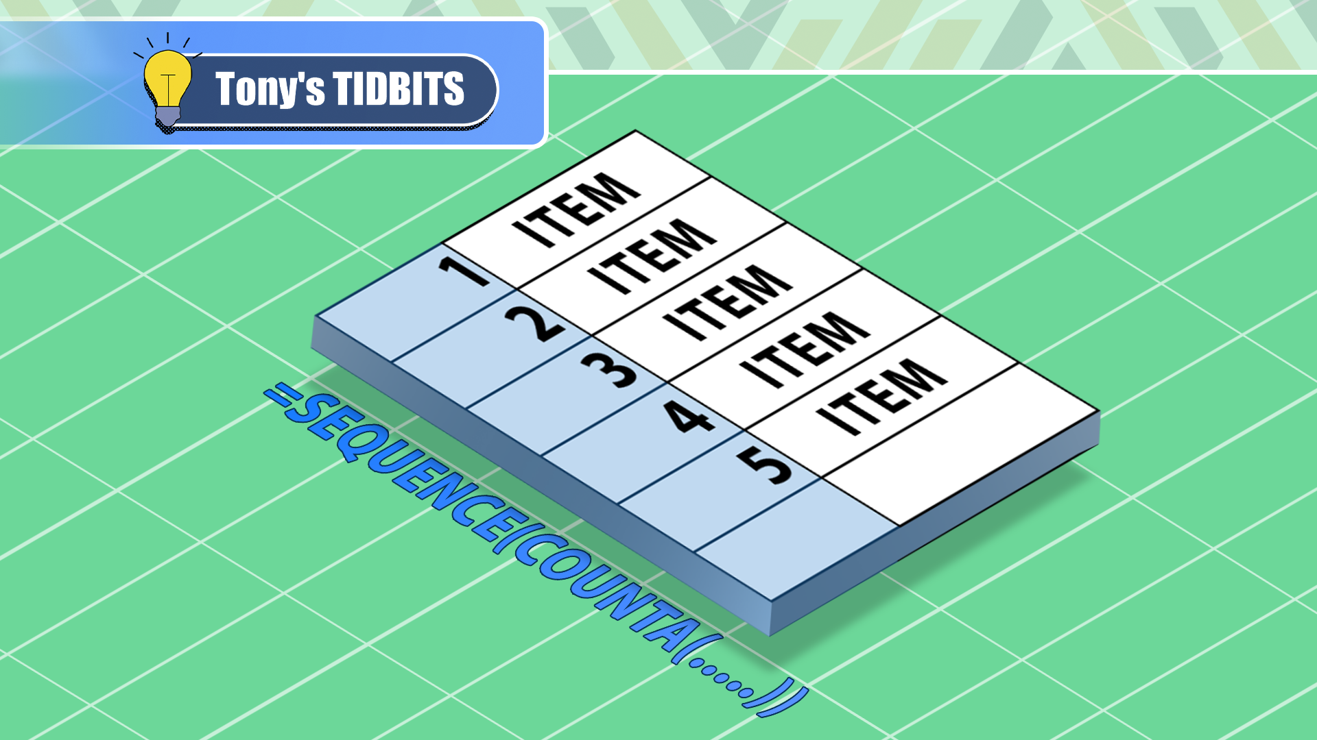 Don’t Create Numbered Lists Manually in Excel: Use SEQUENCE and COUNTA ...