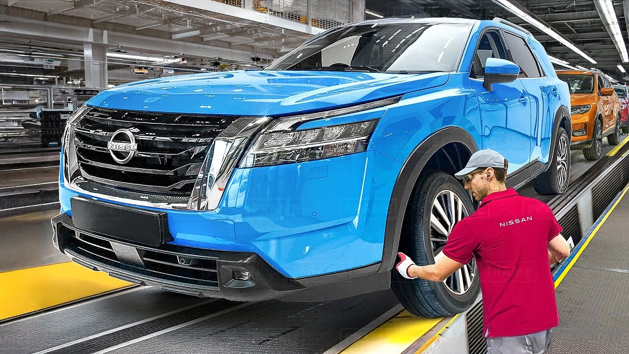 Inside Massive Factory Producing the Brand New Nissan Pathfinder ...